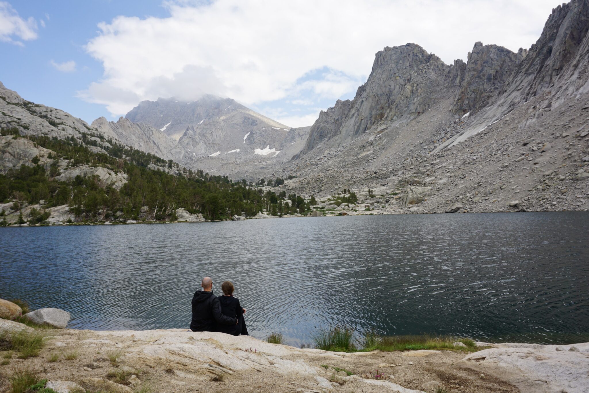 Hiking over Kearsarge Pass to Kearsarge Lakes - Beyond These Borders