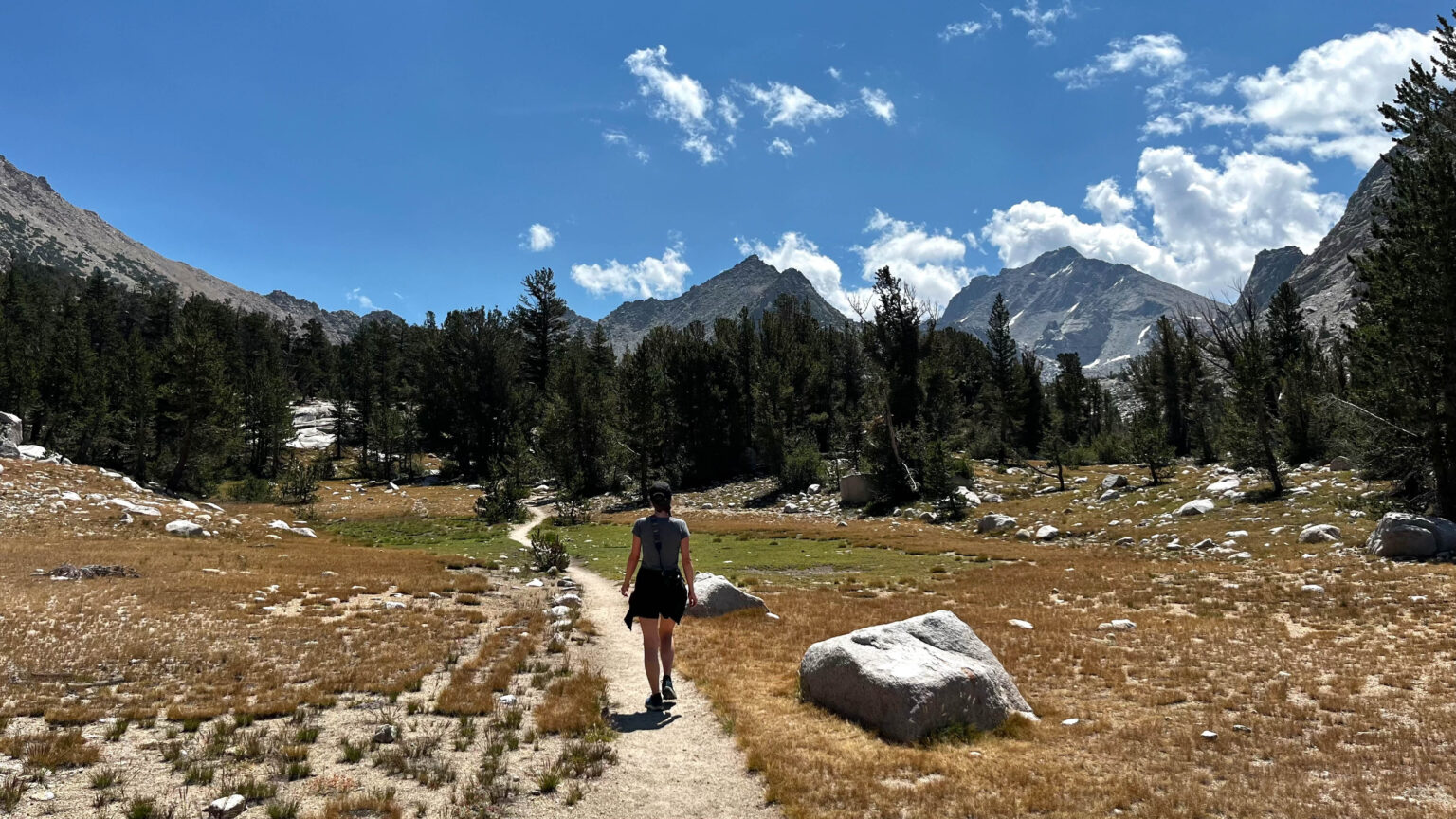 Hiking over Kearsarge Pass to Kearsarge Lakes - Beyond These Borders